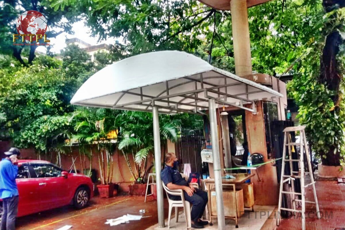 Barrel Vault Sit-out Tensile Membrane Fabric Structure