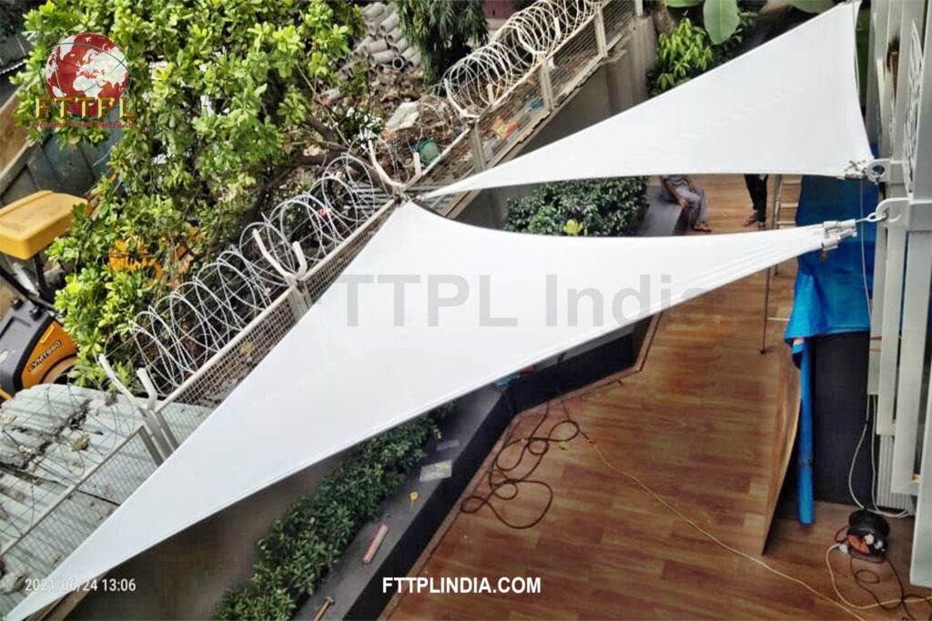 Tensile Membrane Fabric Sail Roof